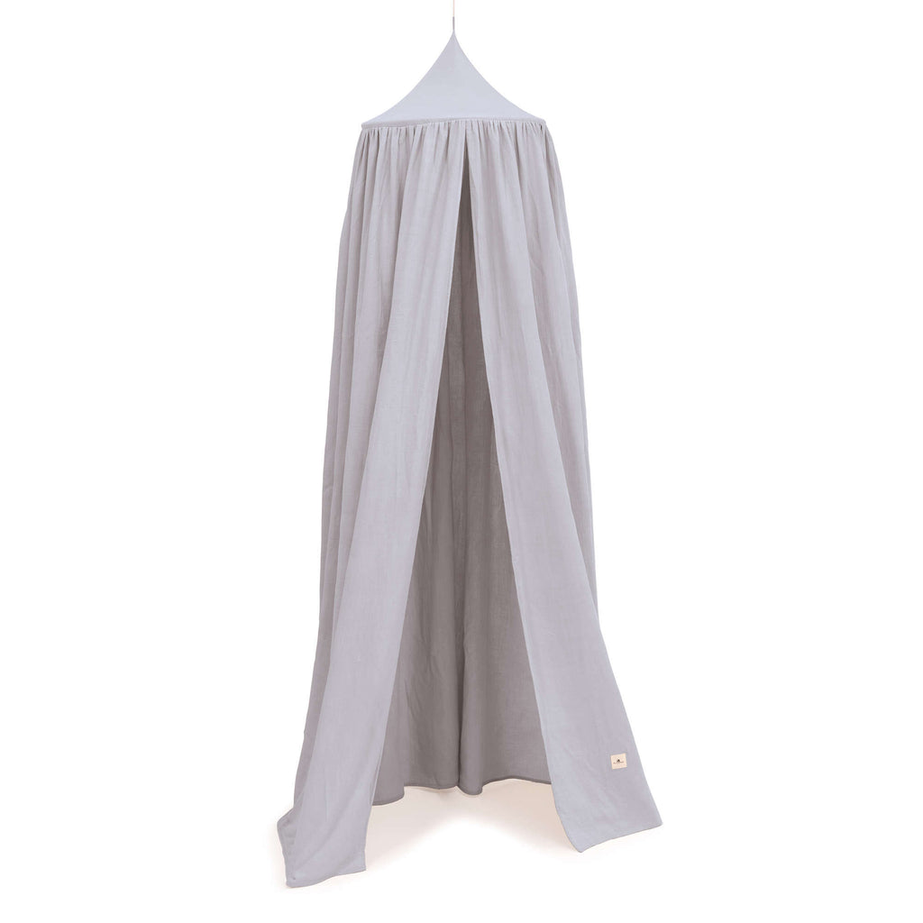 Ceiling canopy for baby crib/cot grey