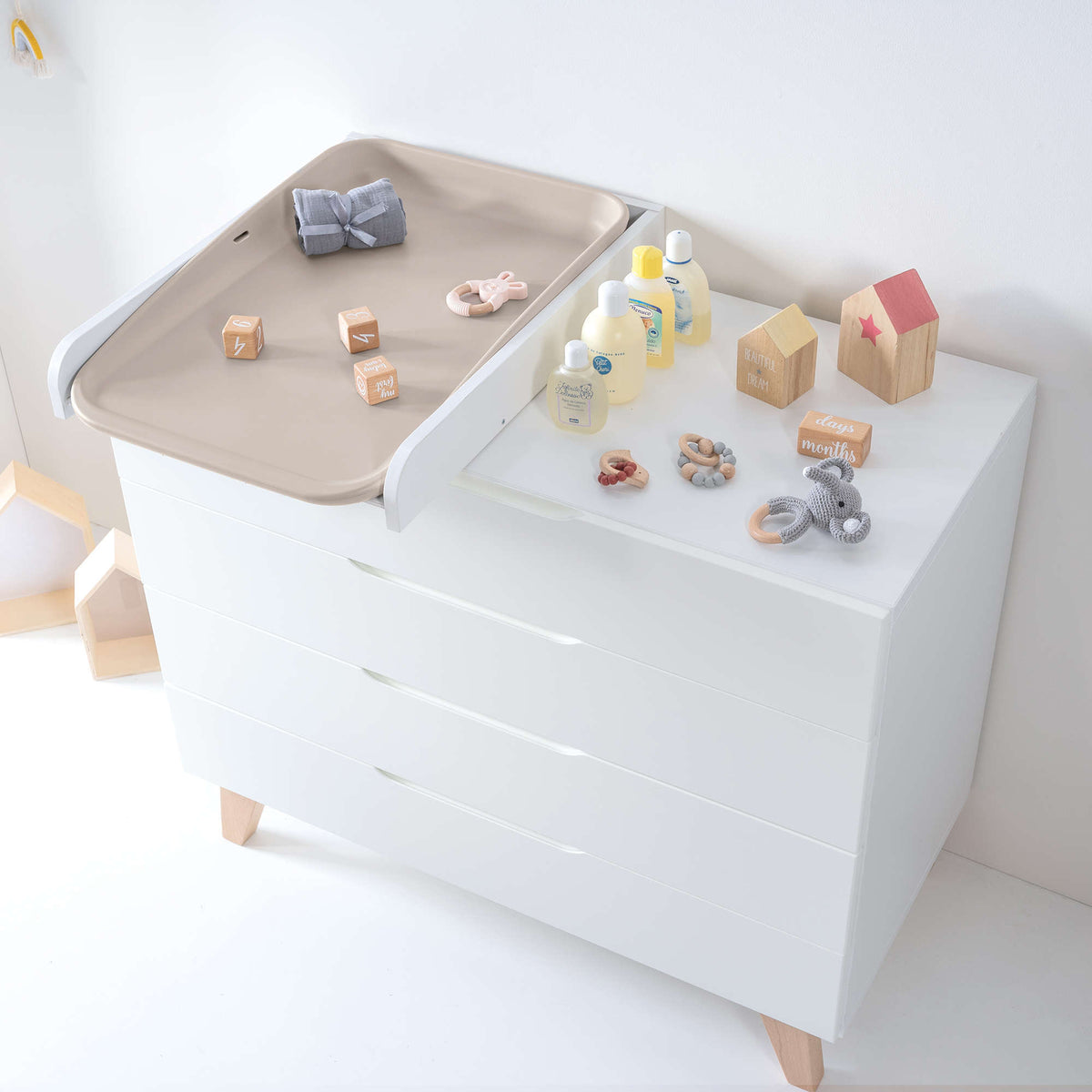 Baby changing mat 50x70 cm in PU foam