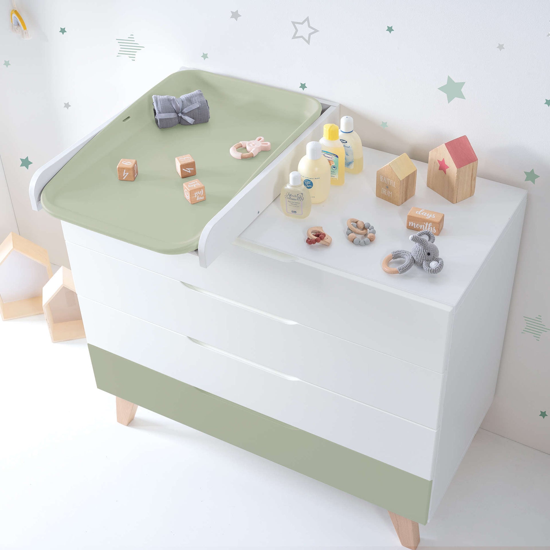 Baby changing mat 50x70 cm in PU foam